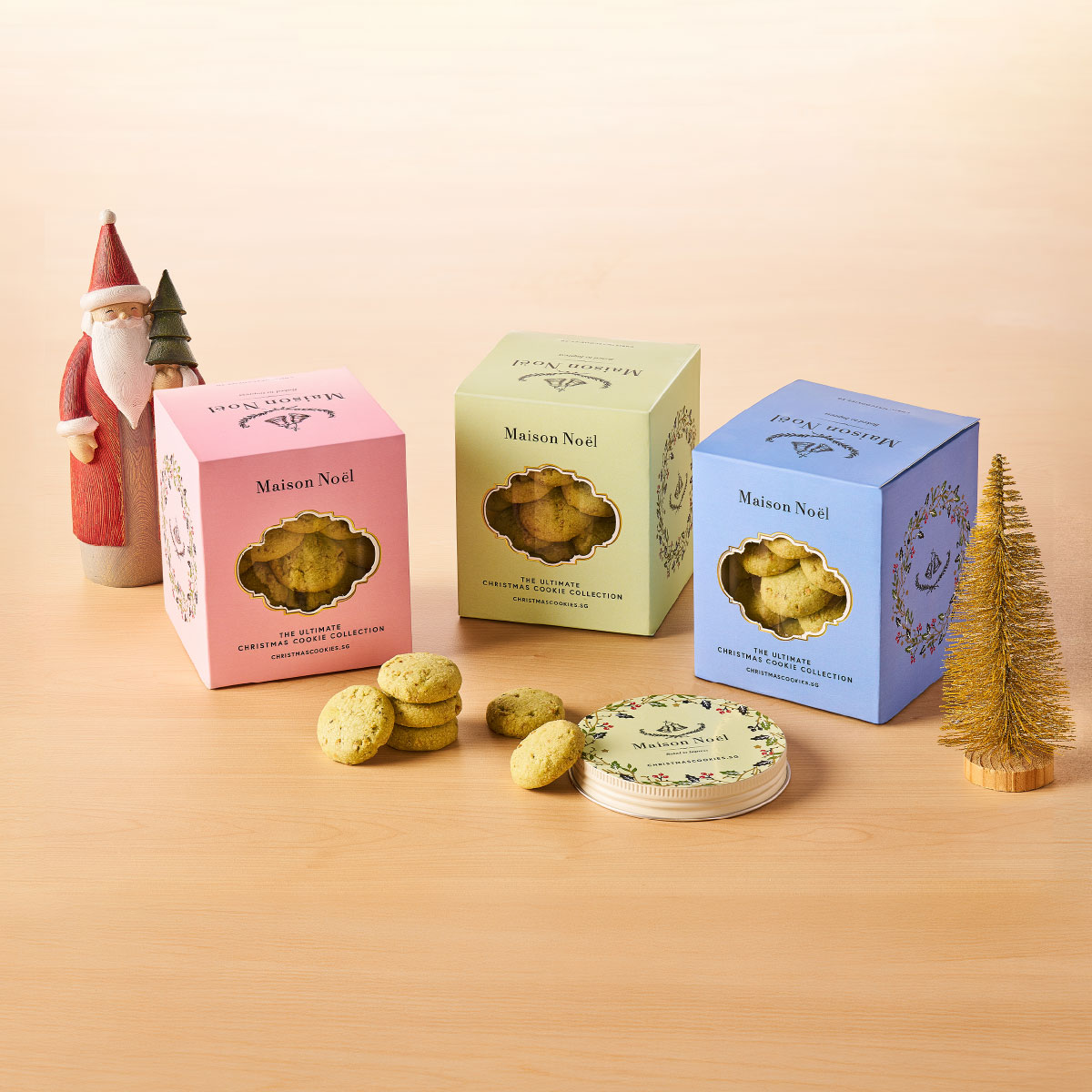 Maison Noël Christmas Cookies Singapore | Handmade & Premium